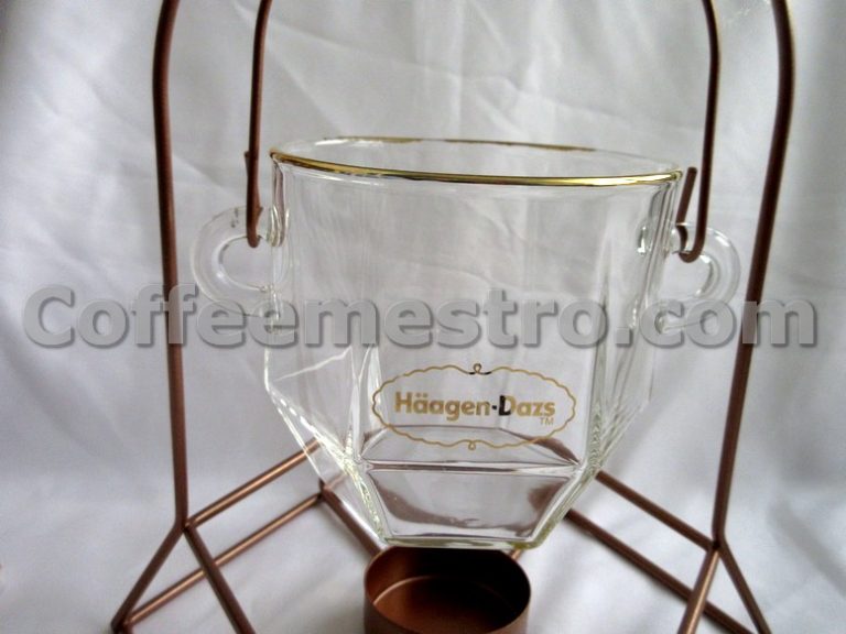 Haagen Daz Glass Fondue Pot Box Set - Coffeemestro.com