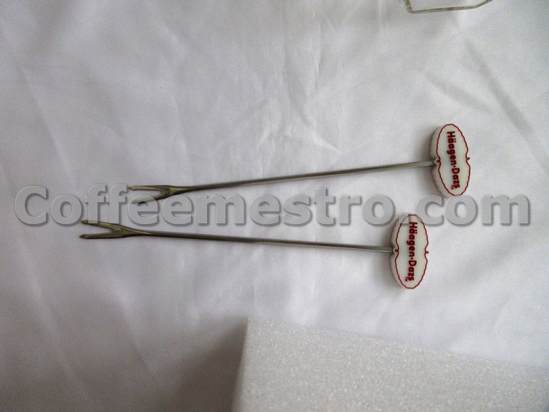 Haagen Daz Glass Fondue Pot Box Set - Coffeemestro.com