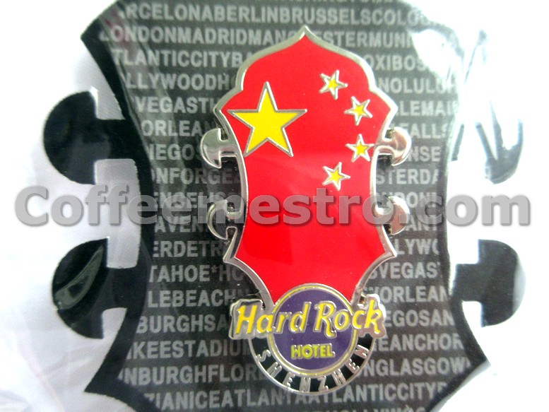 Hard Rock Cafe Shenzhen China Headstock Pin | Collectible Mug or ...