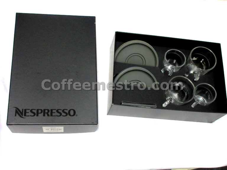 Nespresso View Collection 2 View Lungo Cups & 2 View Expresso Cups & 4 ...