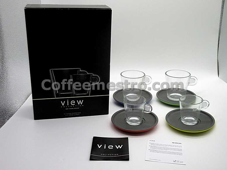 Nespresso View Collection 2 View Lungo Cups And 2 View Expresso Cups And 4
