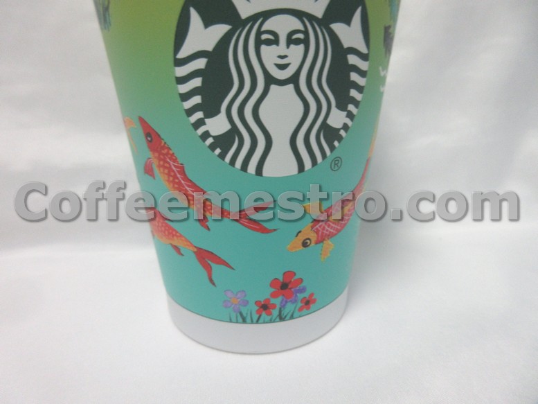 Starbucks China Koi Fish Graphic 370ml Stainless Steel Tumbler ...