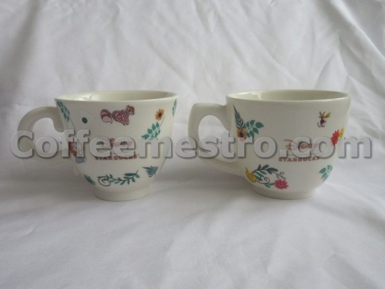 Starbucks China X Disney Alice in Wonderland Tea Cup Set of 2 Box Set ...