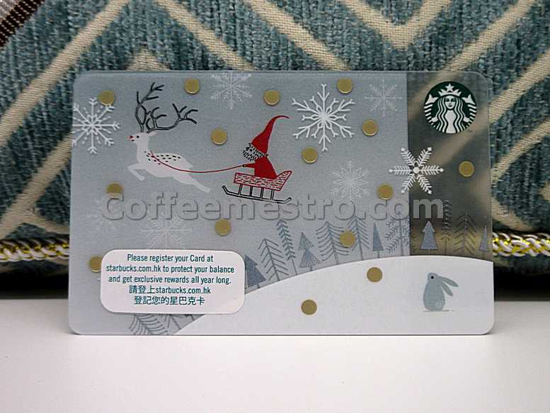 Starbucks Hong Kong Christmas Santa Claus Card For Collector ...